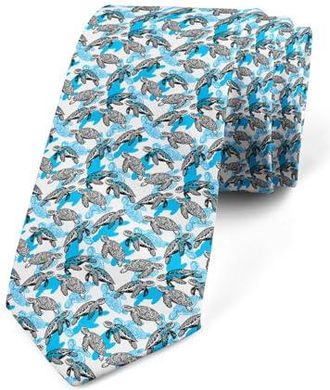 Generic Cravate DAffaires Noir Bleu Blanc Tendance Necktie Classique Cravate Homme Pour L&Eacute;cole Accessoires Remise De Dipl&ocirc;me