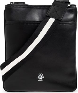 Bally Homme, Sacs, Noir, Taille: ONE Size Ray Leather Shoulder Bag