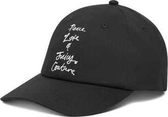 Juicy Couture Cap Peace Love And Juicy JCAWH225703 Schwarz