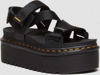 Dr. Martens Kimber II Logo Webbing Sandalen in Schwarz, Gr&ouml;&szlig;e: 36