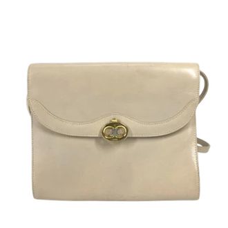 Celine Pre-owned Cuir sacs-celine - Femme - Pre-owned - Beige - Taille: ONE Size