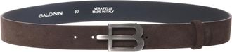 Baldinini Homme, Accessoires, Brun, Taille: 90 CM Suede Belt