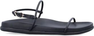 Ancient Greek Sandals Sandalen - Black Symistra Footbed Sandals - Gr. 37 (EU) - in Schwarz - f&uuml;r Damen