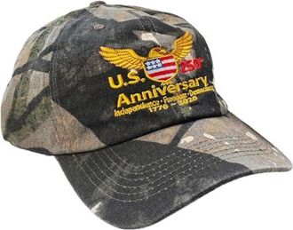 Generic Casquette de baseball pour femme - Chapeau de baseball am&eacute;ricain 250e aigle brod&eacute; - Chapeau de baseball patriotique brod&eacute; - pour homme et femme - Pour