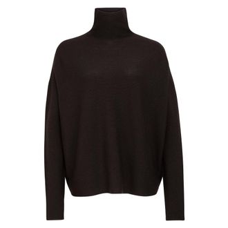 Drykorn Pull &agrave; col roul&eacute; Liora - Femme - Pulls - Brun - Taille: 42 FR