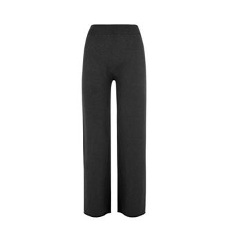 A|X Armani Exchange Wollmischung Wide Hosen - - Trousers - Damen - Schwarzk - S