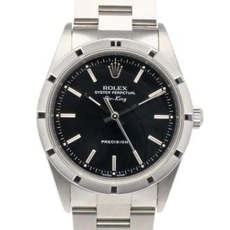 Rolex Montre-bracelet Pre-owned Vintage Oyster Perpetual - Homme - Pre-owned - Noir - Taille: ONE Size