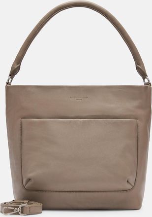 Liebeskind Berlin Hobo Bag Damen Ever aus Leder - Hochwertige Hobo-Bag aus weichem Schafsleder - Tasche mit Rundhenkel und Fächern - großzügige Fächer mit Reißve