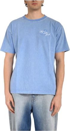 New Amsterdam Surf Association Homme, Tops, Bleu, Taille: M Welcome To Palmbeach Tee