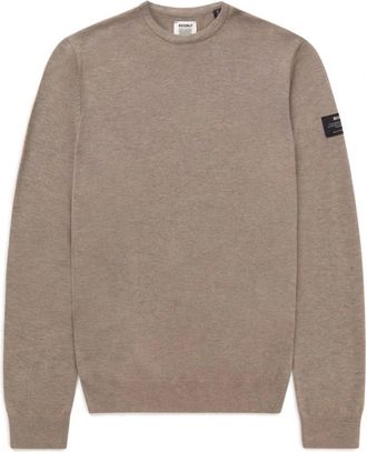 Ecoalf Ecoalf, Homme, Pulls, Beige, Taille: 2XL Pull ras du cou Bayona