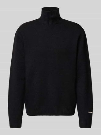 Jack & Jones Turtleneck-Pullover mit gerippten Abschl&uuml;ssen Modell NORREBRO