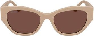 Lacoste Womens Sunglasses L6047S/N - Sand with Lens