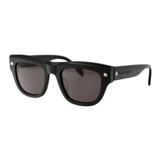 Alexander McQueen Stylische Sonnenbrille Am0425S - - Accessories - Herren - Schwarzk - 51 MM