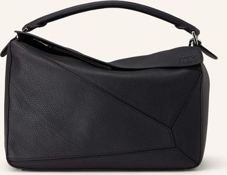 Loewe Handtasche Puzzle Large schwarz