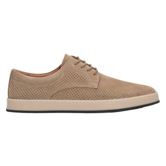 Estro & Luminara Homme, Chaussures, Beige, Taille: 44 EU Derbies en nubuck perfor&eacute;