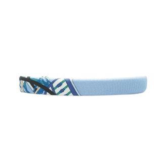 Herm&egrave;s Pre-owned Eclipse Seiden Haarspange GM - - Pre-owned - Damen - Blau - ONE SIZE