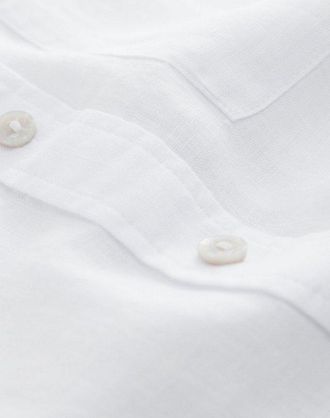 Next Hemdbluse N. Premium Kurz&auml;rmeliges Leinenhemd (1-tlg)