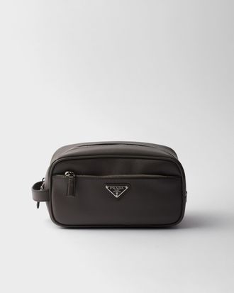 Prada Reiseetui aus Saffiano-Leder