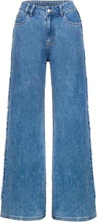 H&eacute;st H&eacute;st, Femme, Jeans, Bleu, Taille: 46 FR Dharma Wide Leg Jeans