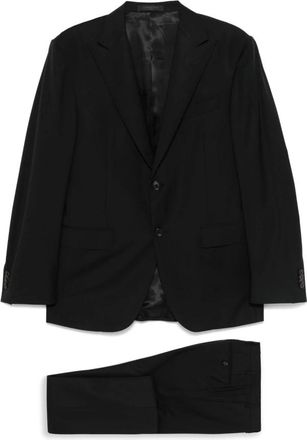 Corneliani Homme, Costumes, Noir, Taille: L Abito monopetto