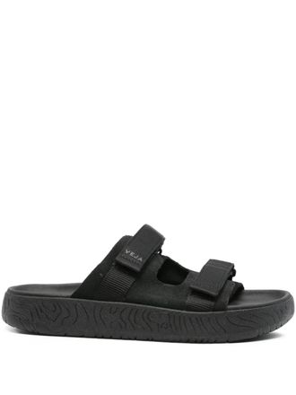 Veja sandales à double bride - Noir