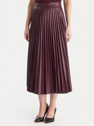 Vero Moda Rock aus Kunstleder Bella Holly 10319036 Violett Regular Fit