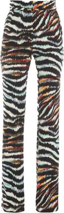 Just Cavalli Femme, Pantalons, Multicolore, Taille: 38 FR Pantalon Slim-fit