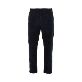 Emporio Armani Textured velvet pants Man 44