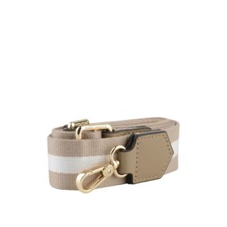 Pourchet Femme, Sacs, Beige, Taille: ONE Size Bandouli&egrave;re Ray&eacute;e