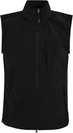 Aspesi Homme, Vestes, Noir, Taille: XL Nylon Stretch Vest