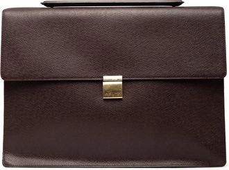 Louis Vuitton Crossbody Bags - Taiga Porte-Documents Angara - Gr. unisize - in Braun - für Damen