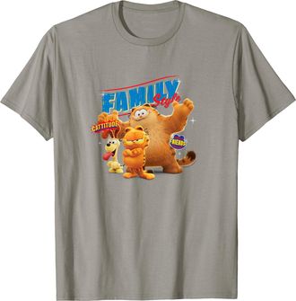 Garfield The Garfield Movie Family Style Cattitude Group Shot T-Shirt