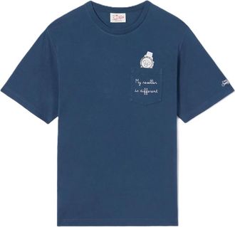 MC2 Saint Barth Homme, Tops, Bleu, Taille: L Austin T-Shirt