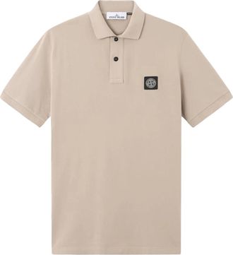 Stone Island Homme, Tops, Beige, Taille: XL Stone Island T-shirts et Polos