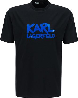 Karl Lagerfeld Herren T-Shirt schwarz