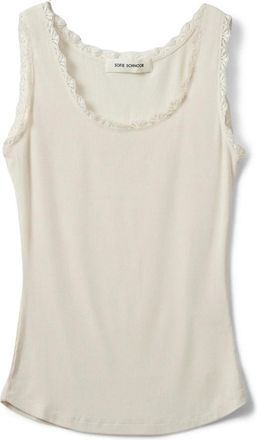 Sofie Schnoor Femme, Tops, Blanc, Taille: 36 FR Hauts sans manches