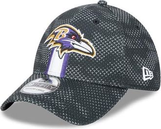 New Era Casquette NFL 2024 Sideline 39Thirty Flex pour homme, Baltimore Ravens Grey, M-L
