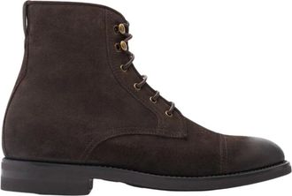 Scarosso Femme, Chaussures, Brun, Taille: 36 EU Paola Bottes &agrave; lacets