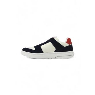 Tommy Hilfiger Brooklyn Mixed-Texture Trainer - - Shoes - Herren - Blau - 40 EU