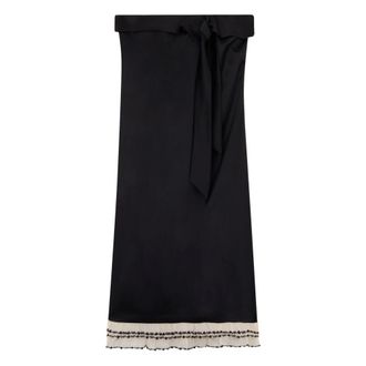 GCDS Mini-Kleid mit Schleifen-Detail - - Dresses - Damen - Schwarzk - S