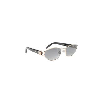 Chopard Femme, Accessoires, Gris, Taille: ONE Size Lunettes de Soleil Argent M&eacute;tal