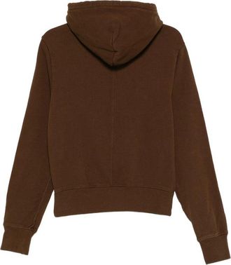 Entire studios Cotton Jersey Hoodie - Brown