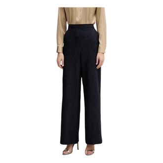 Joseph Ribkoff Texturierte Hosen mit weitem Bein - - Trousers - Damen - Blau - 5XL