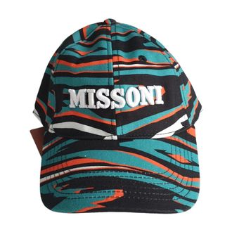 Missoni Gr&uuml;ne Baumwoll-Baseballm&uuml;tze Herbststil - - Accessories - Damen - Mehrfarbig - ONE SIZE