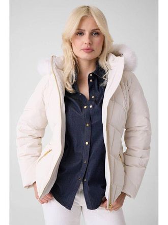 Guess &Uuml;bergangsjacke 184558 Beige Classic Fit