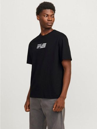 Jack & Jones Rundhalsshirt JJECORP GRAPHIC TEE SS O-NECK NOOS mit Logo Print