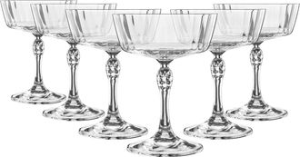 Bormioli Rocco America 20S Champagner -Cocktailuntertassen - 275ml - Klar - Pack Von 6