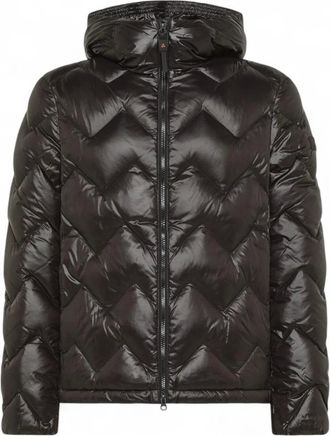 Peuterey Homme, Vestes, Noir, Taille: 2XL Honova LKS 04 Piumino trapunta chevron corto