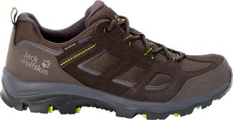 Jack Wolfskin Vojo 3 Texapore Low M Herren Outdoorschuhe, Dark Brown Lime, 45.5 EU