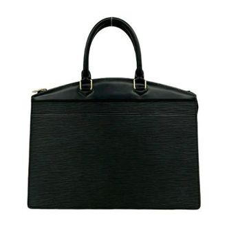 Louis Vuitton Sac &agrave; main Pre-owned Riviera en cuir Epi - Femme - Pre-owned - Noir - Taille: ONE Size